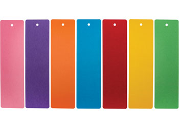 Bright Coloured Paper Bookmarks – Pack of 35 - MTA Catalogue