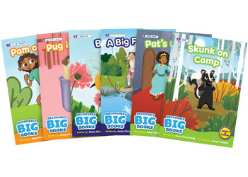 Decodable Big Books Set of 6 – Fiction - MTA Catalogue