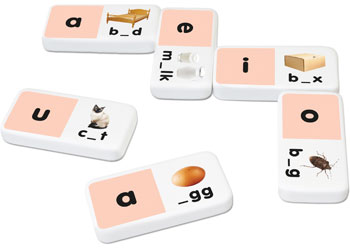 Short Vowels Dominoes - MTA Catalogue