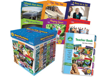 Decodable Readers Non-Fiction Library + Teacher Book Set 1 - MTA Catalogue