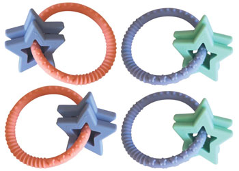 Star Teether Set of 4 - MTA Catalogue