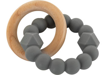 Moon Teether – Grey - MTA Catalogue