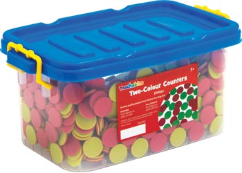 Two Colour Counters – 1000 pieces in Container - MTA Catalogue