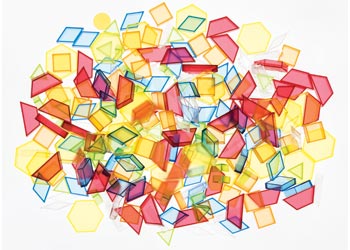 Translucent Pattern Blocks – 360pc - MTA Catalogue