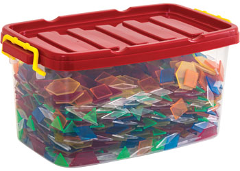 Pattern Blocks Mega Kit – Translucent & Solid - MTA Catalogue