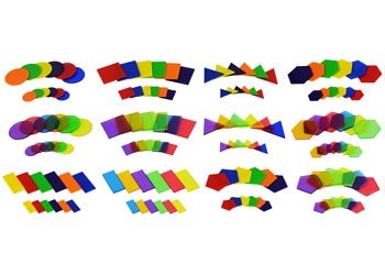 Attribute Shapes Sorting Set – 144 pieces - MTA Catalogue