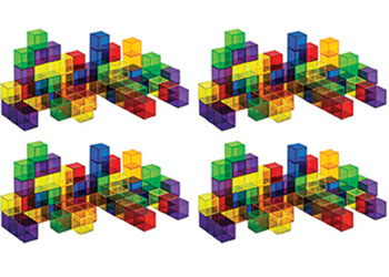Teachables Transparent Coloured Blocks Value Pack - MTA Catalogue