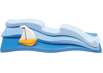 Blue Water Block Play Set - MTA Catalogue