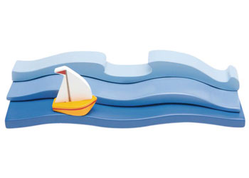 Blue Water Block Play Set - MTA Catalogue