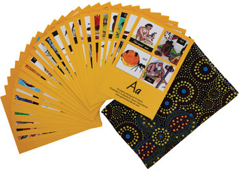 Aboriginal ABC Alphabet Cards – NSW Font - MTA Catalogue