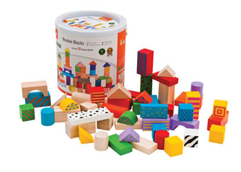 Pattern Wooden Blocks – 50 pieces - MTA Catalogue