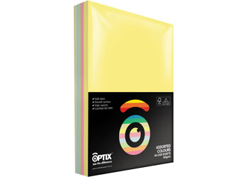 Optix A4 Pastel Copy Paper 80gsm – Pack 200 - MTA Catalogue