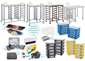 LEGO Education Multi Platform School Kit incl Expansions & Storage ...