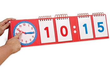 Telling Time Modular Flip Chart - MTA Catalogue