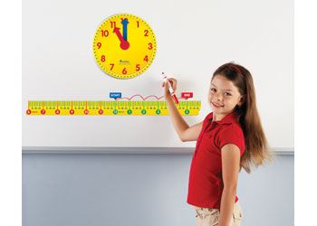 Elapsed Time Number Line Clock Class Kit - MTA Catalogue