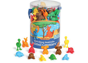 Wild About Australia – Australian Animal Counters – Set of 72 - MTA ...