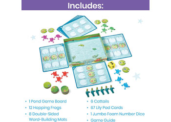Lily Pad Letter Hop Word-Building Game - MTA Catalogue