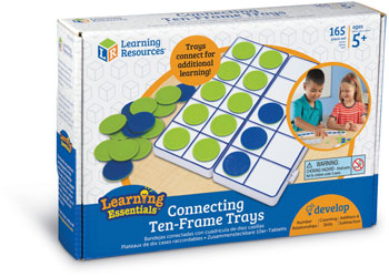 Connectible Tens Frames Trays Set - MTA Catalogue