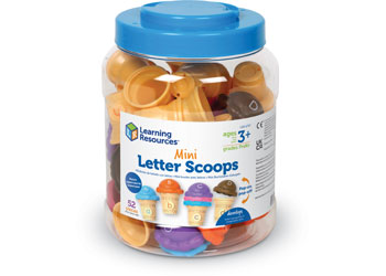 Mini Letter Scoops - MTA Catalogue