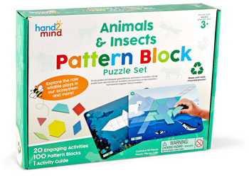 Pattern Block Puzzle Set – Animals and Insects - MTA Catalogue