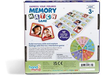 Express Your Feelings Memory Match Game - MTA Catalogue
