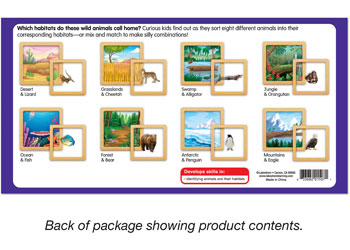 Where Do I Live? Animal Match - MTA Catalogue