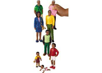 African Family Block Play People – 8 pieces - MTA Catalogue