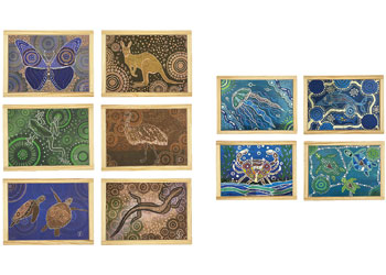 Aboriginal Art 10 Puzzle & Poster Set - MTA Catalogue