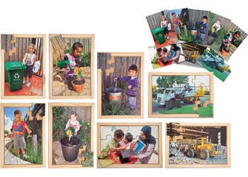 Our Environment Puzzle & Poster Set of 8 - Kesco Catalogue