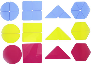 Masterkidz – Translucent Geometric Shapes Set – 51 pieces - MTA Catalogue