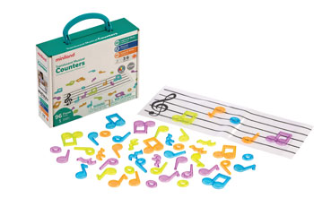 Translucent Musical Counters – 97 pieces - MTA Catalogue
