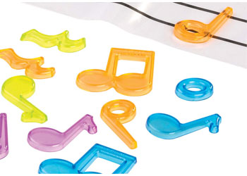 Translucent Musical Counters – 97 pieces - MTA Catalogue