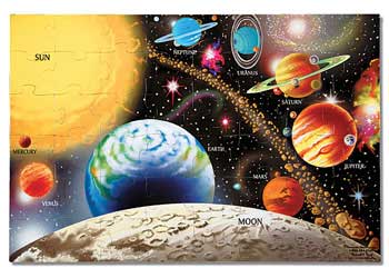 M&D – Solar System Puzzle 48 Piece - MTA Catalogue