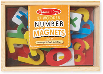 M&D – Magnetic Wooden Numbers - MTA Catalogue