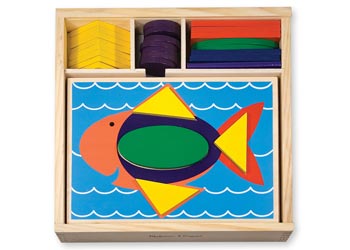 Melissa & Doug – Beginner Pattern Blocks - MTA Catalogue
