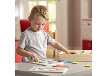 Melissa & Doug – Beginner Pattern Blocks - MTA Catalogue