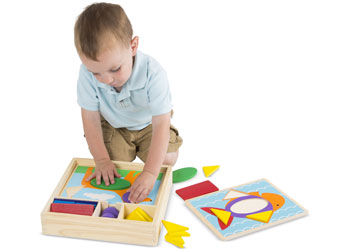 Melissa & Doug – Beginner Pattern Blocks - MTA Catalogue