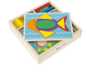Melissa & Doug – Beginner Pattern Blocks - MTA Catalogue