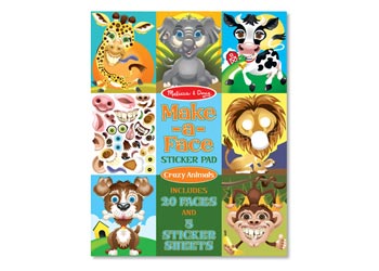 M&D – Make-a-Face – Crazy Animals - MTA Catalogue