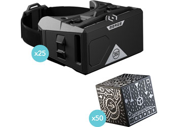 Merge AR-VR Makerspace – 50 Cubes & 25 Headsets - MTA Catalogue