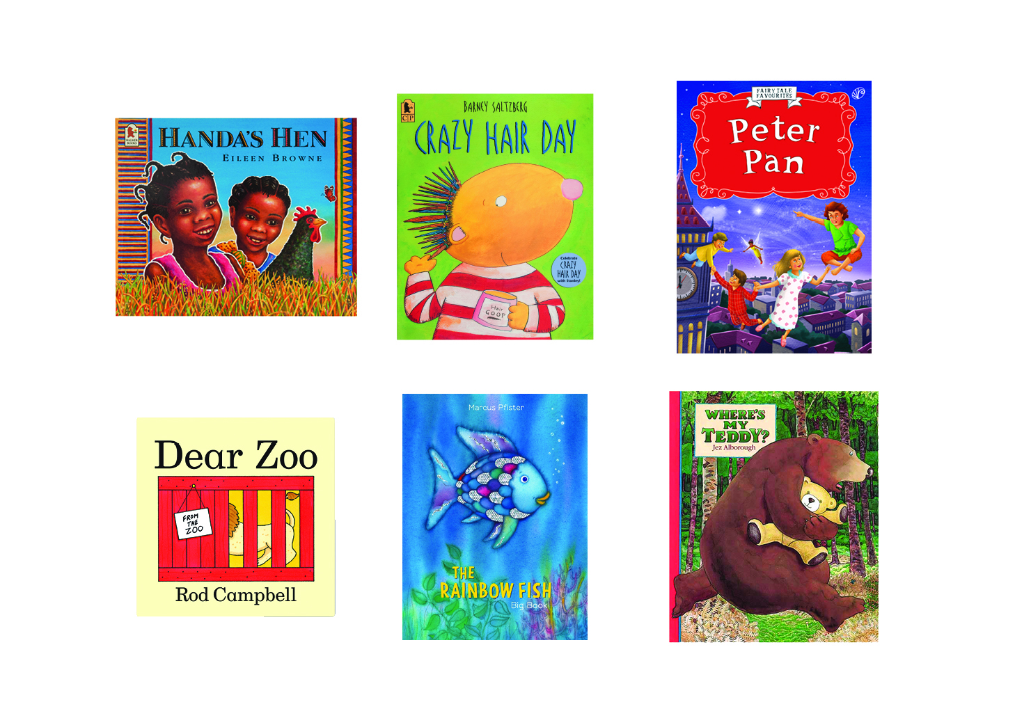Read Aloud Big Book Pack 6 Titles - MTA Catalogue