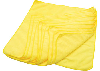 Microfibre Cloth Yellow – Pack of 10 - MTA Catalogue