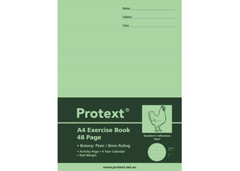 Protext Botany Book A4 8 mm 48p - MTA Catalogue