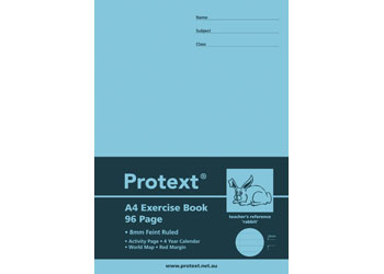 Exercise Books A4 8mm 96 Page Pack of 20 - MTA Catalogue