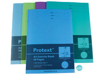 QLD Ruled Exercise Book Year 1 Pack of 20 - MTA Catalogue