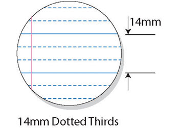Dotted Thirds Exercise Book Foundation 14mm 48pg - MTA Catalogue
