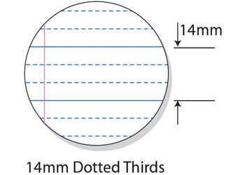 14mm Dotted Thirds Exercise Book 64 Pages - MTA Catalogue