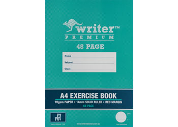 14mm Exercise Book A4 48 Pages - MTA Catalogue