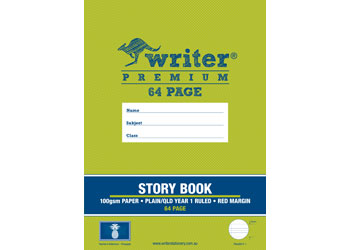 Writer Story Book Qld Year 3/4 64 Pages Pack of 20 - MTA Catalogue