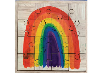 Bright Rainbow Puzzle – 25 Pieces - MTA Catalogue
